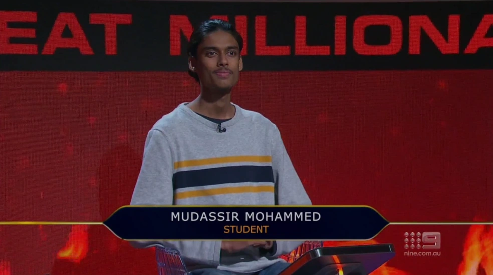 Mudassir Mohammed | Who Wants To Be A Millionaire Wiki | Fandom