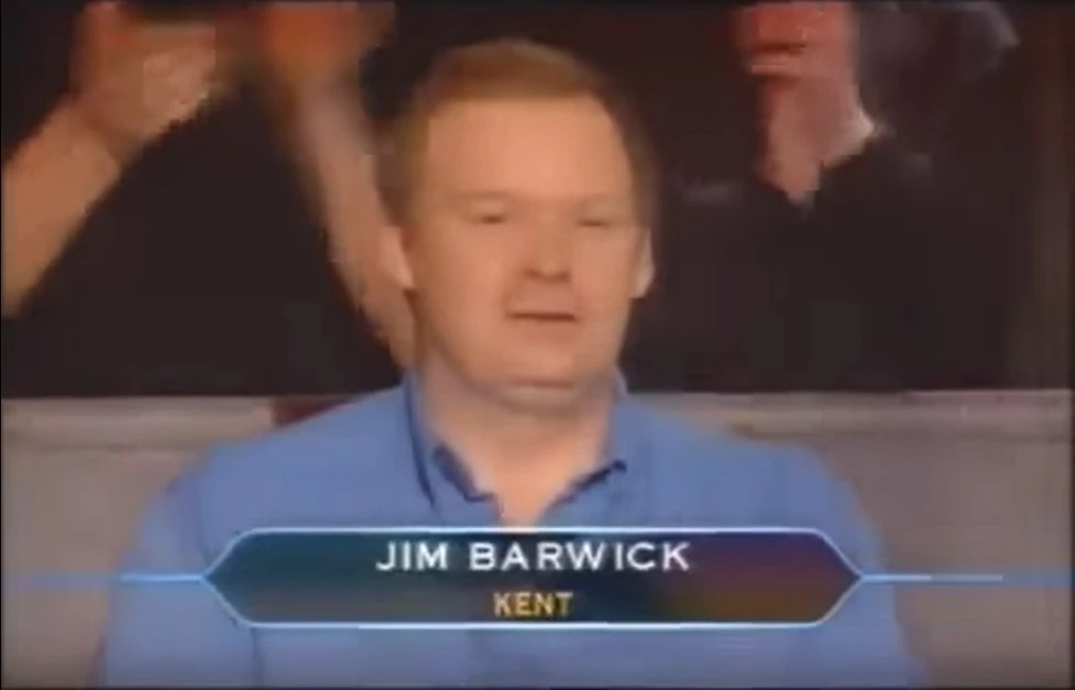 Jim Barwick | Who Wants To Be A Millionaire Wiki | Fandom