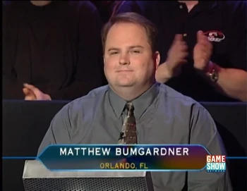 Matthew Bumgardner | Who Wants To Be A Millionaire Wiki | Fandom