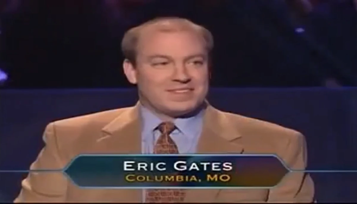 Eric Gates | Who Wants To Be A Millionaire Wiki | Fandom