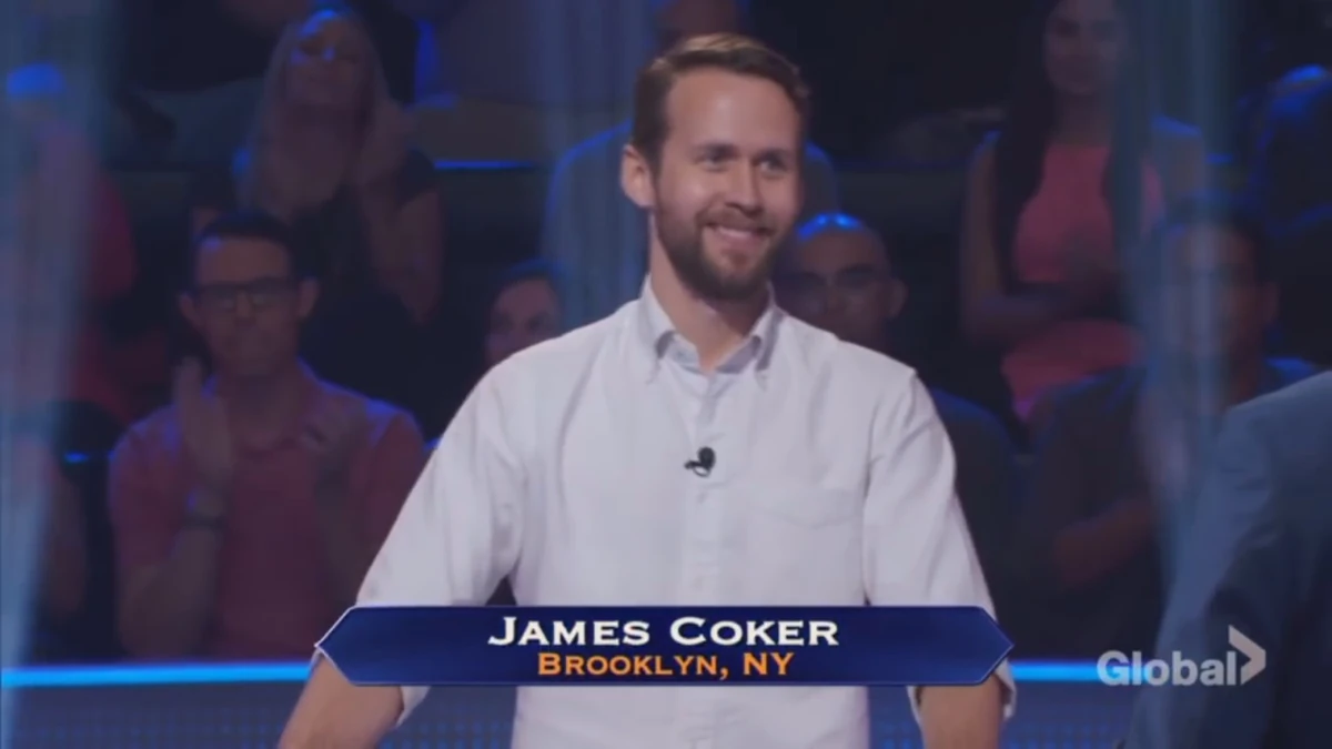 James Coker | Who Wants To Be A Millionaire Wiki | Fandom