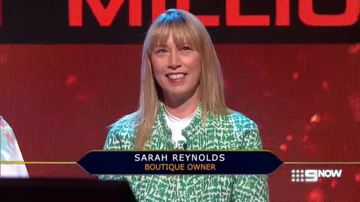 Sarah Reynolds Who Wants To Be A Millionaire Wiki Fandom