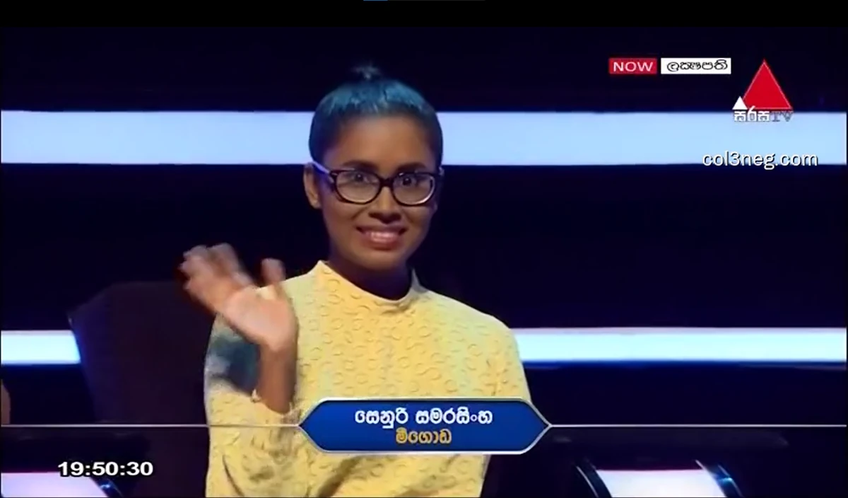 Senuri Samarasinghe | Who Wants To Be A Millionaire Wiki | Fandom