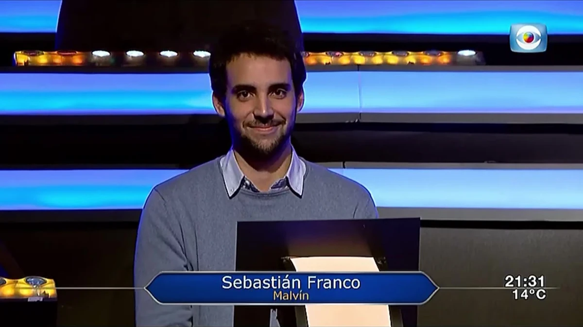 Sebastián Franco | Who Wants To Be A Millionaire Wiki | Fandom