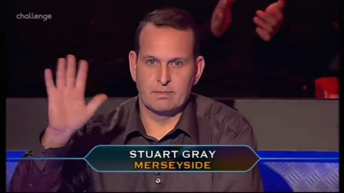 Stuart Gray Who Wants To Be A Millionaire Wiki Fandom