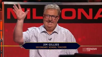 Jim Gillies | Who Wants To Be A Millionaire Wiki | Fandom