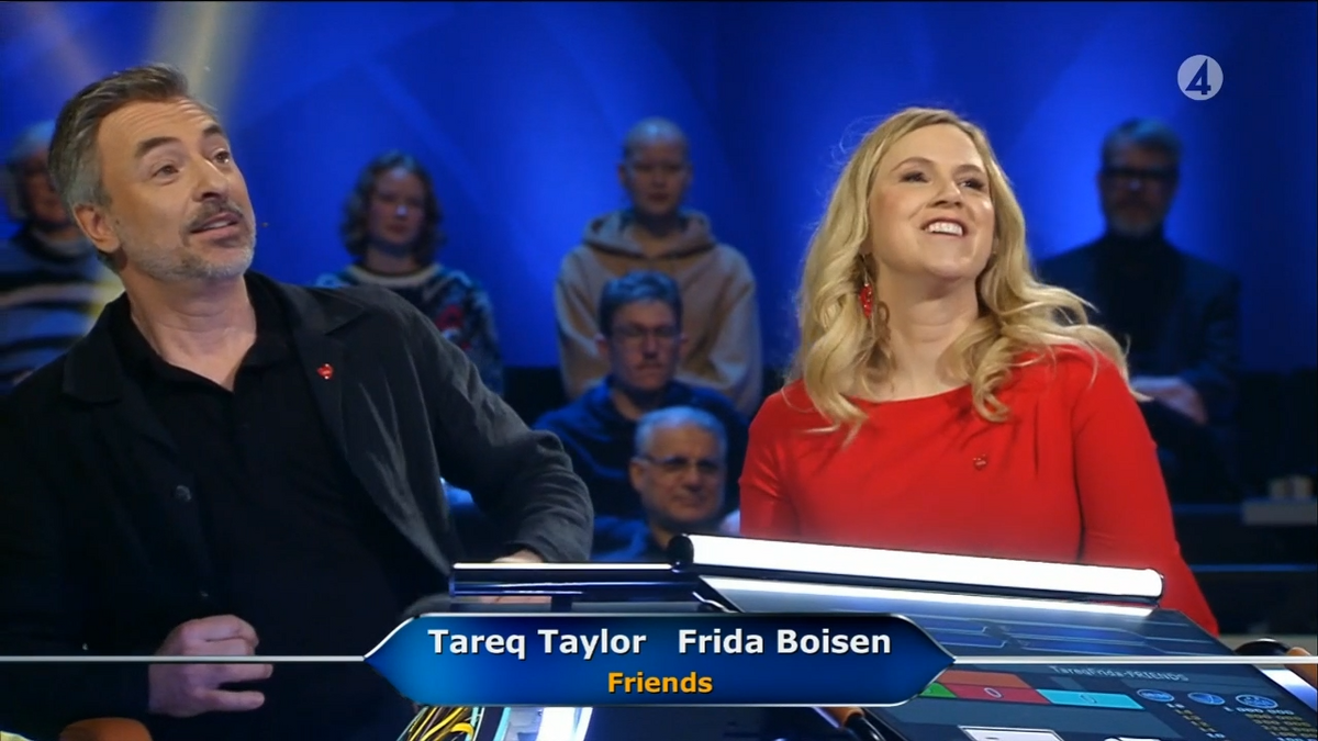 Tareq Taylor And Frida Boisen Who Wants To Be A Millionaire Wiki Fandom