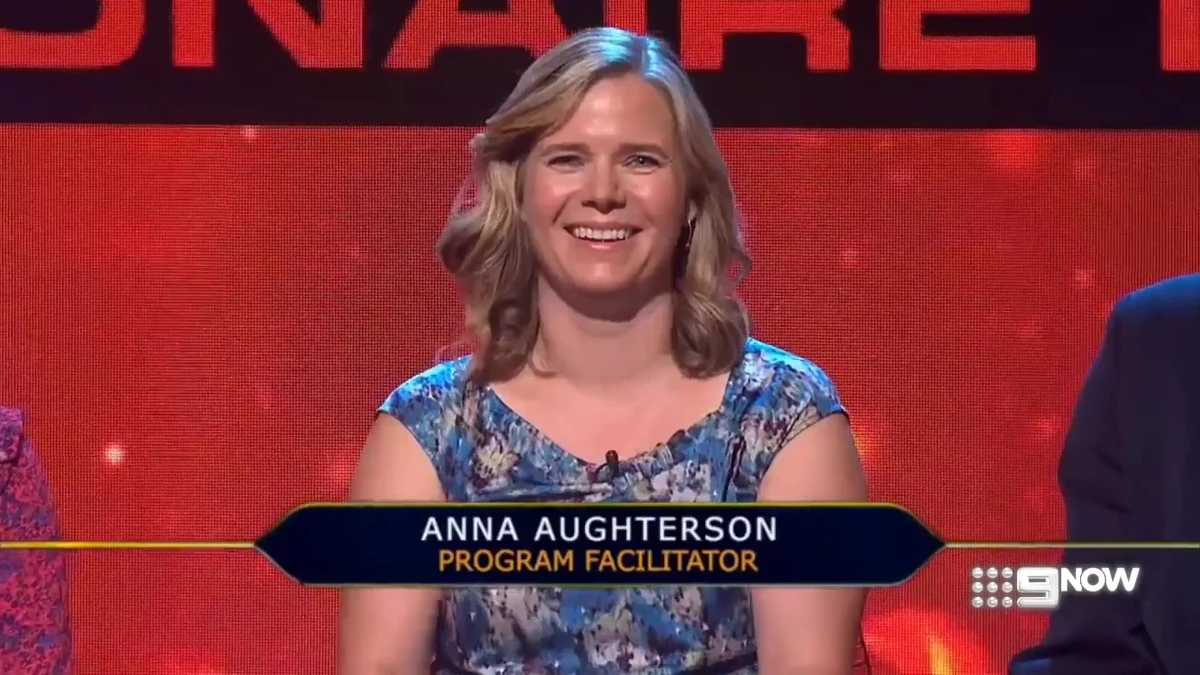 Anna Aughterson | Who Wants To Be A Millionaire Wiki | Fandom