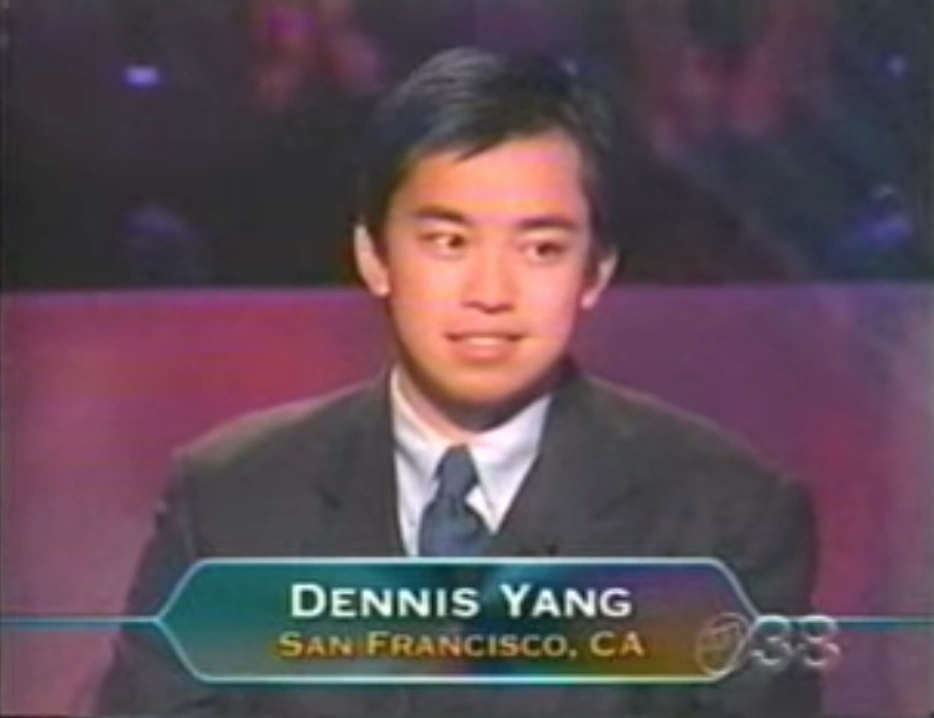 Dennis Yang | Who Wants To Be A Millionaire Wiki | Fandom
