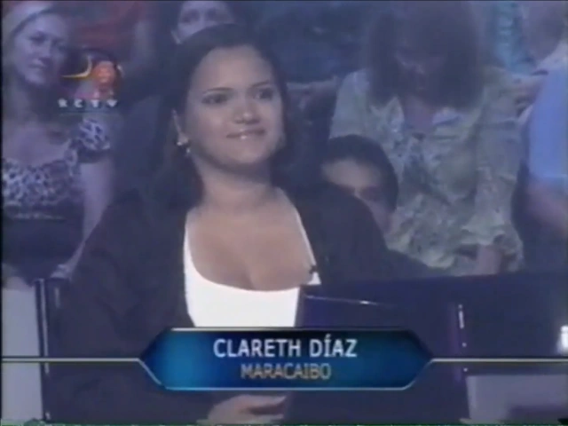 Clareth Díaz | Who Wants To Be A Millionaire Wiki | Fandom