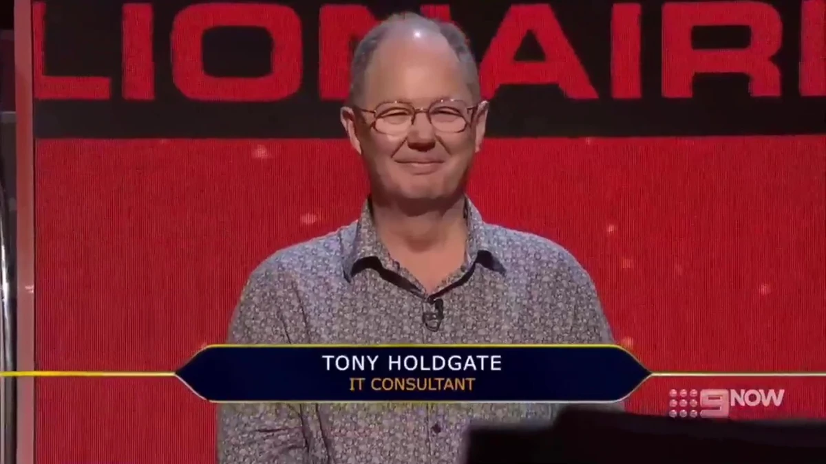 Tony Holdgate | Who Wants To Be A Millionaire Wiki | Fandom