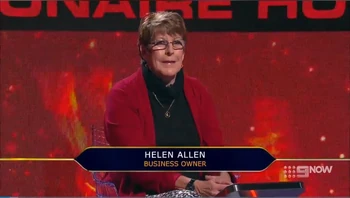 Helen Allen | Who Wants To Be A Millionaire Wiki | Fandom