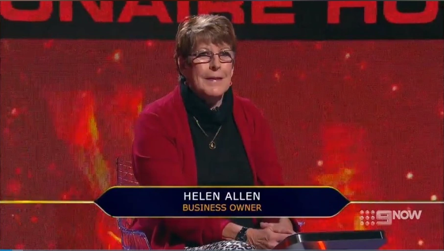 Helen Allen | Who Wants To Be A Millionaire Wiki | Fandom