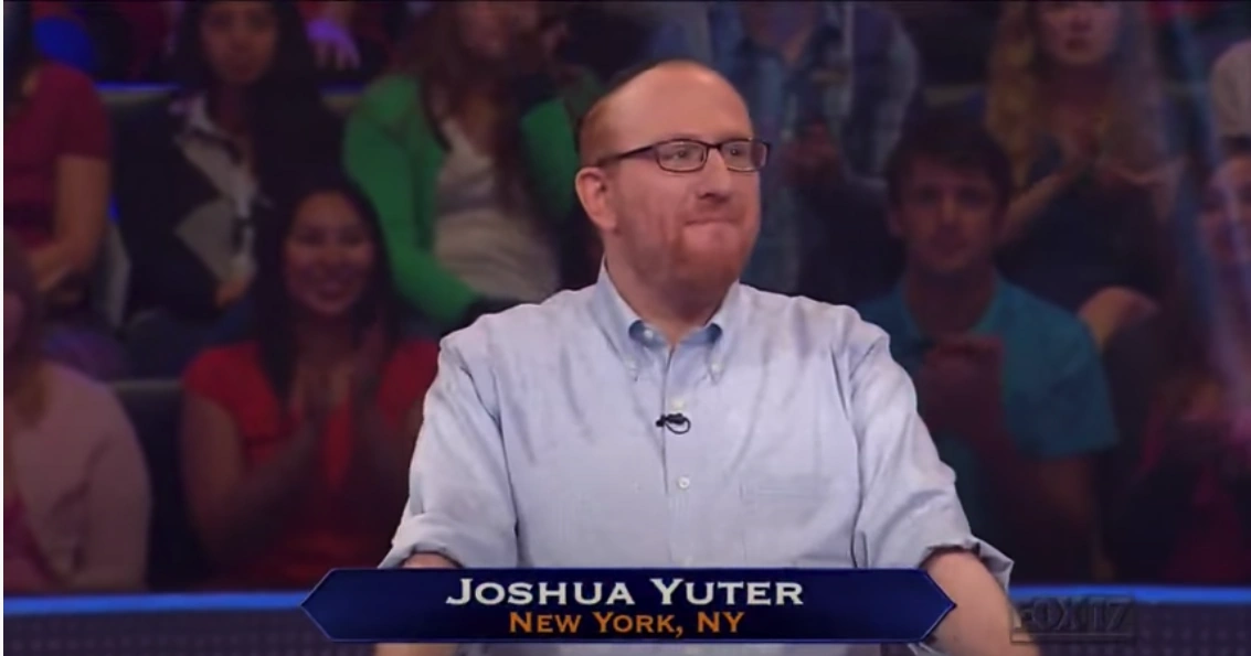 Joshua Yuter | Who Wants To Be A Millionaire Wiki | Fandom