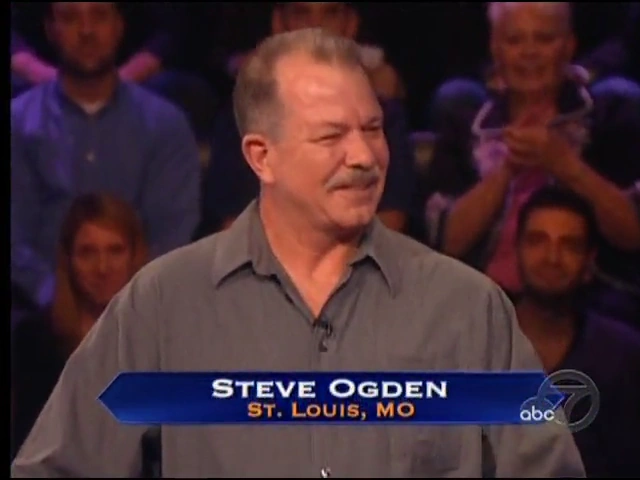 Steve Ogden | Who Wants To Be A Millionaire Wiki | Fandom