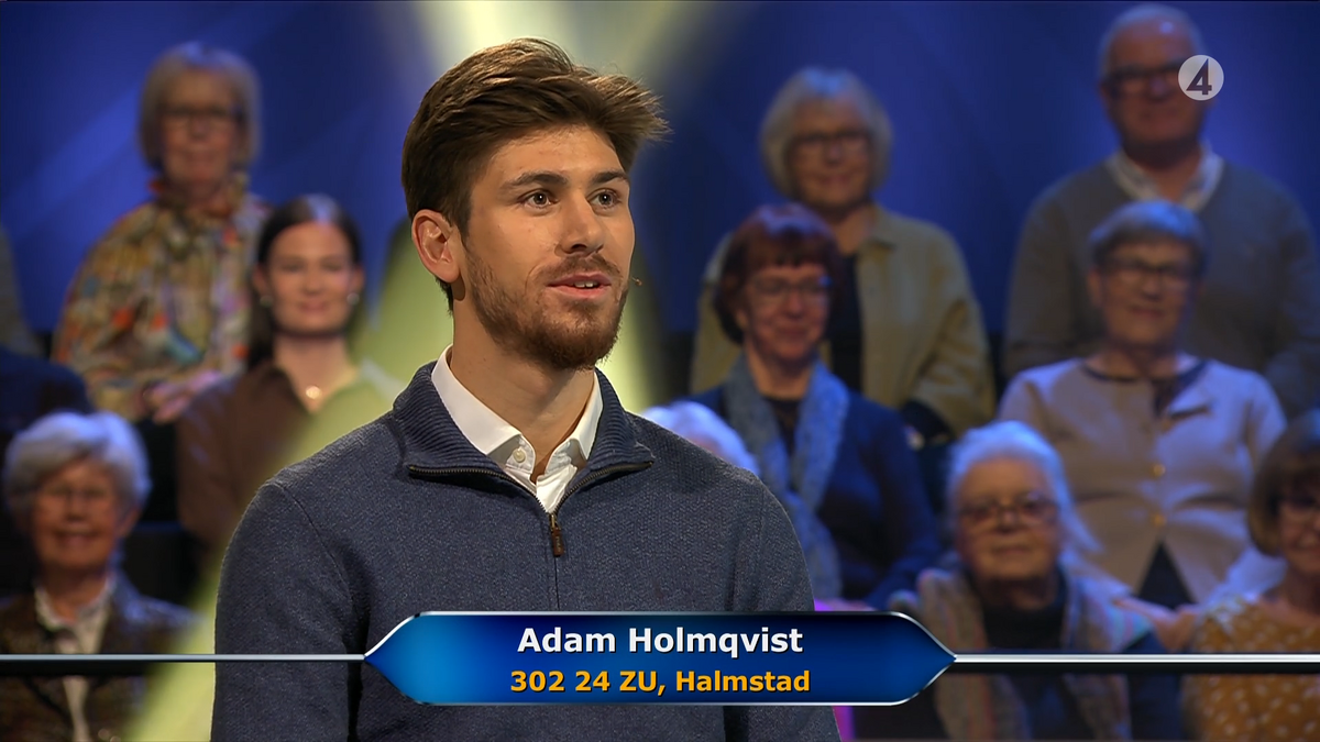 Adam Holmqvist Who Wants To Be A Millionaire Wiki Fandom