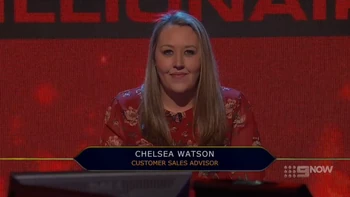 Chelsea Watson | Who Wants To Be A Millionaire Wiki | Fandom