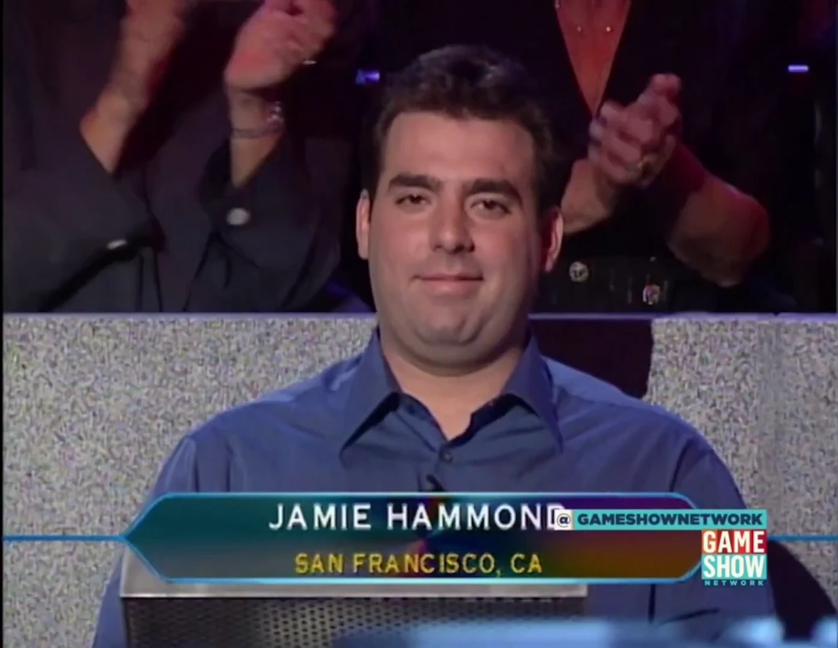 Jamie Hammond | Who Wants To Be A Millionaire Wiki | Fandom