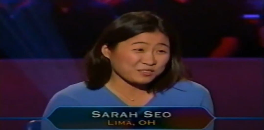 Sarah Seo Who Wants To Be A Millionaire Wiki Fandom