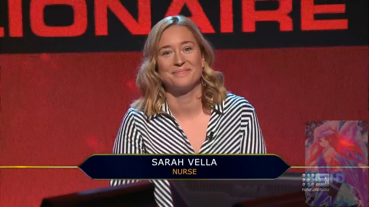 Sarah Vella Who Wants To Be A Millionaire Wiki Fandom