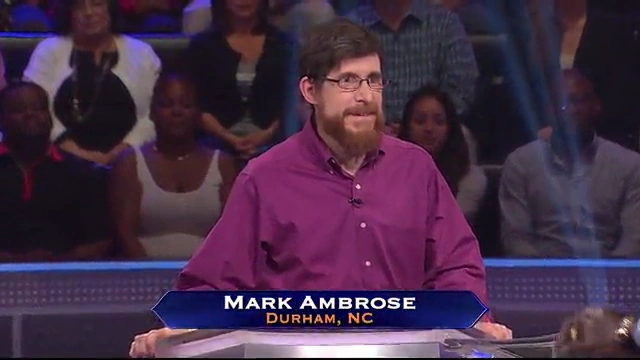 Mark Ambrose | Who Wants To Be A Millionaire Wiki | Fandom
