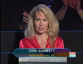 Cori Gorbett | Who Wants To Be A Millionaire Wiki | Fandom