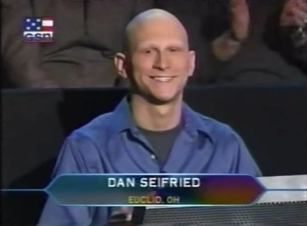 Dan Seifried | Who Wants To Be A Millionaire Wiki | Fandom