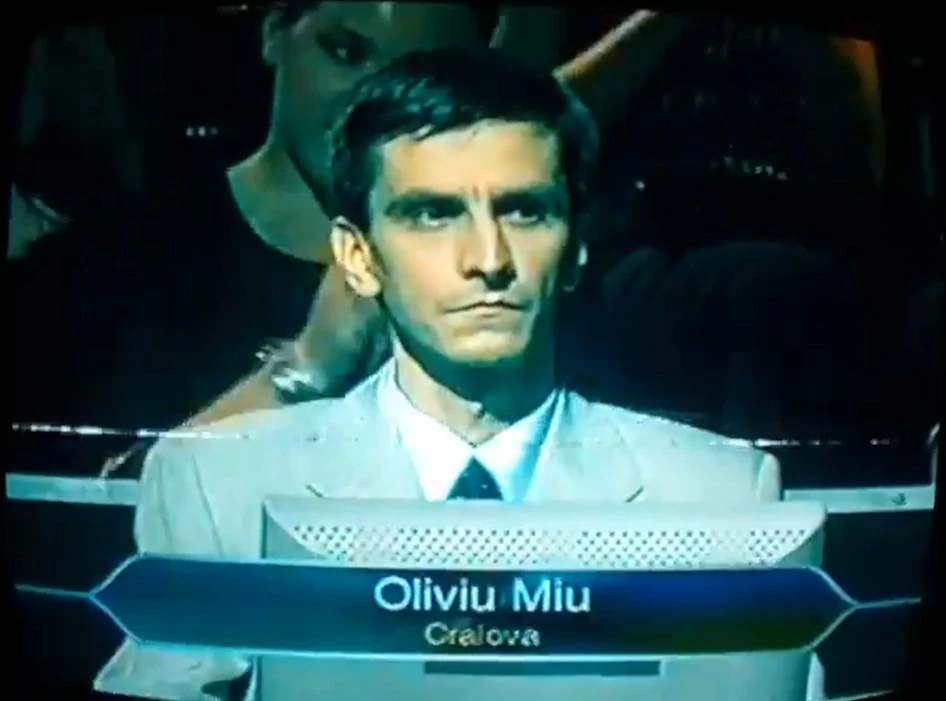 Oliviu Miu | Who Wants To Be A Millionaire Wiki | Fandom