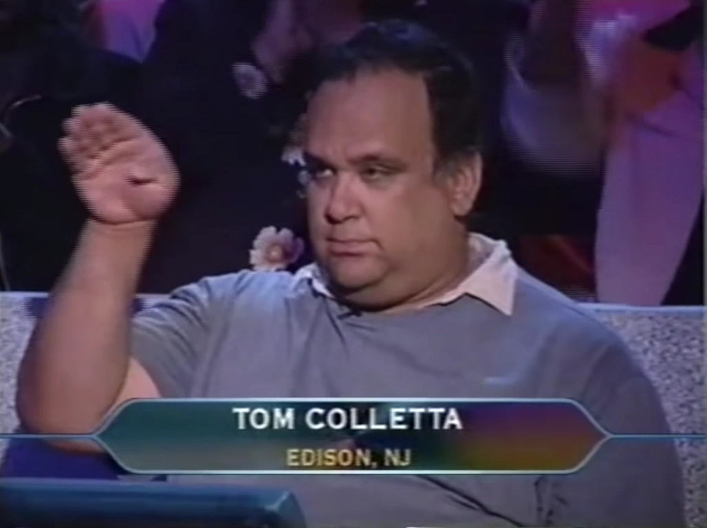 Tom Colletta | Who Wants To Be A Millionaire Wiki | Fandom