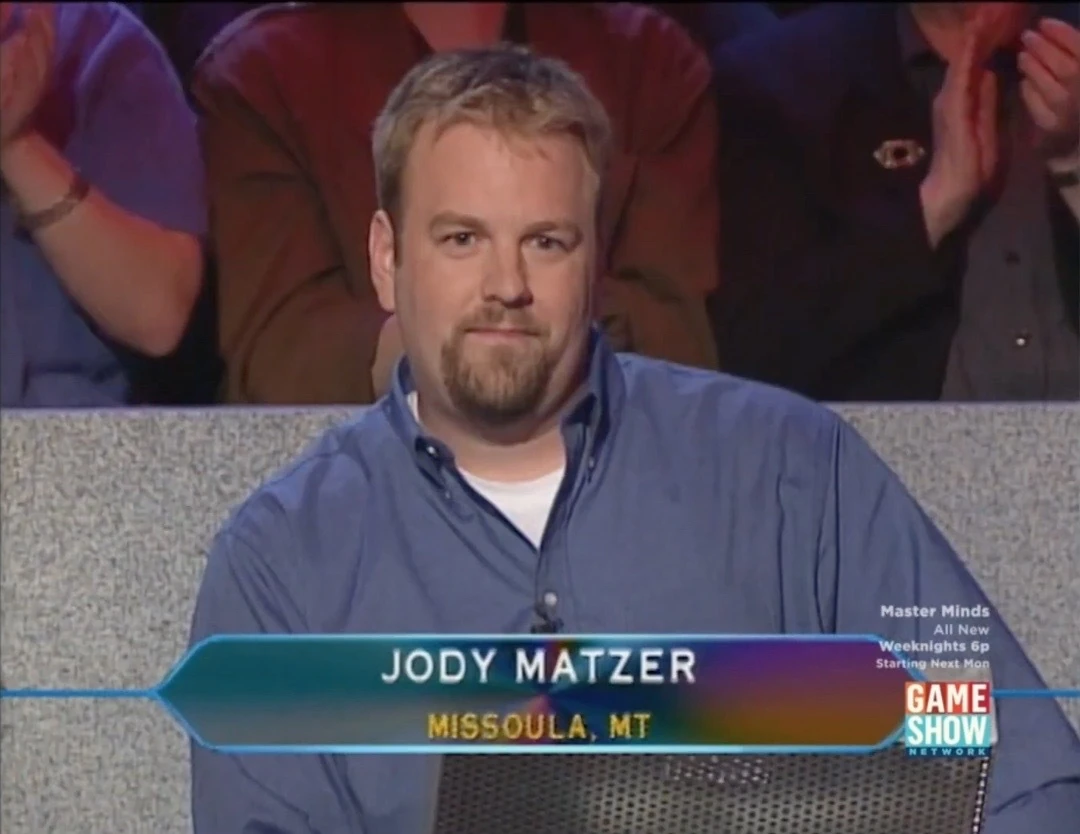 Jody Matzer | Who Wants To Be A Millionaire Wiki | Fandom