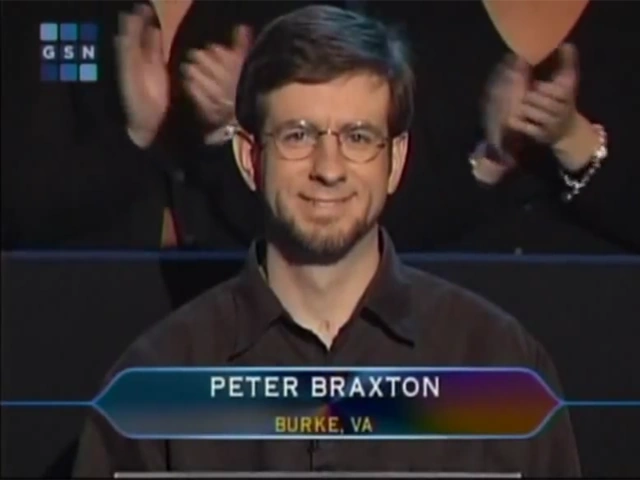 Peter Braxton | Who Wants To Be A Millionaire Wiki | Fandom
