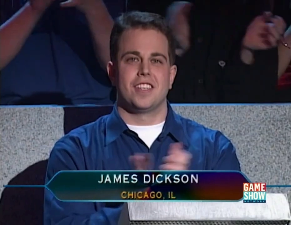 James Dickson | Who Wants To Be A Millionaire Wiki | Fandom