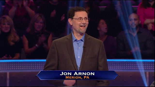 Jon Arnon Who Wants To Be A Millionaire Wiki Fandom