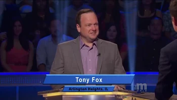 Tony Fox | Who Wants To Be A Millionaire Wiki | Fandom