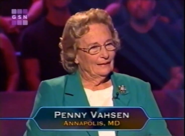 Penny Vahsen | Who Wants To Be A Millionaire Wiki | Fandom