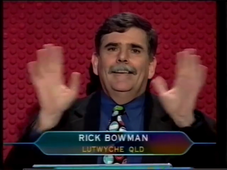 Rick Bowman | Who Wants To Be A Millionaire Wiki | Fandom