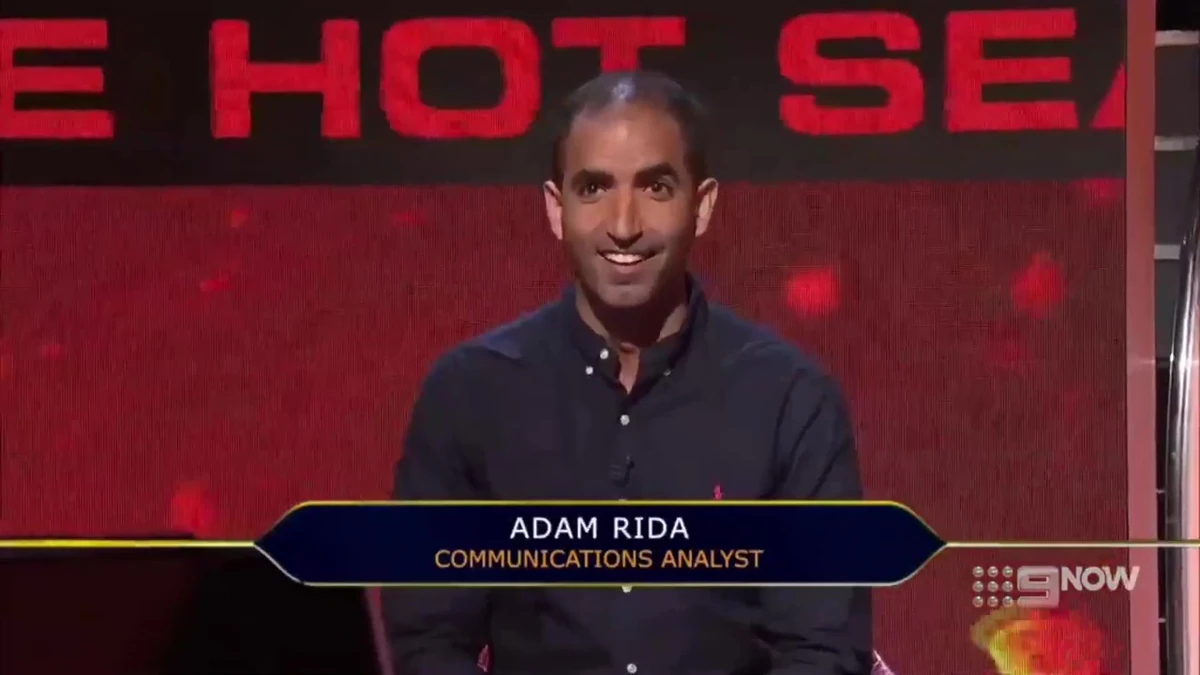 Adam Rida | Who Wants To Be A Millionaire Wiki | Fandom