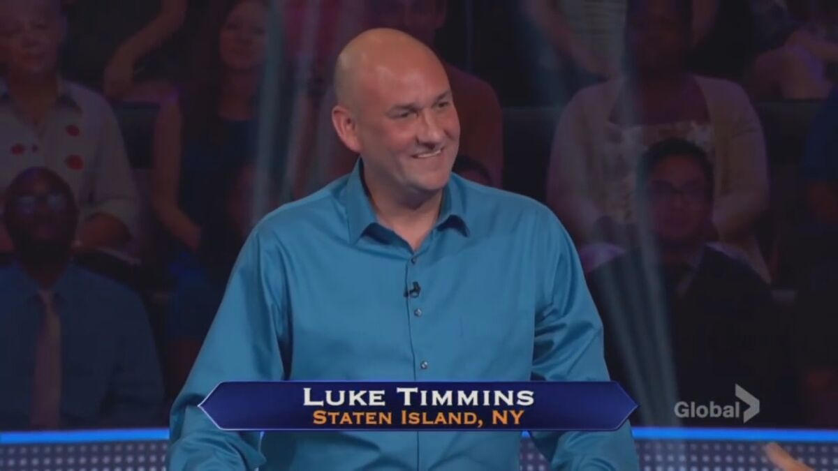 Luke Timmins Who Wants To Be A Millionaire Wiki Fandom