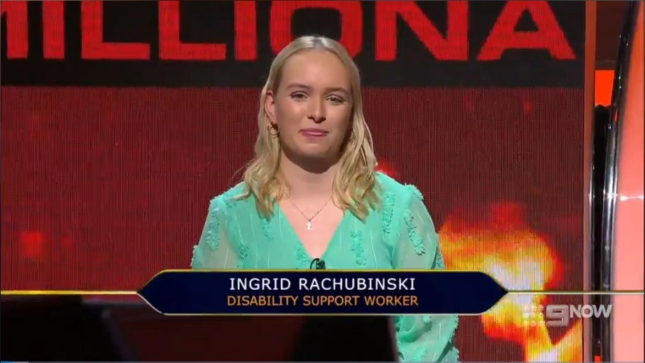 Ingrid Rachubinski | Who Wants To Be A Millionaire Wiki | Fandom