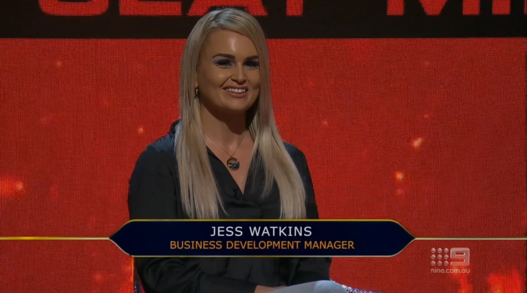 Jess Watkins | Who Wants To Be A Millionaire Wiki | Fandom