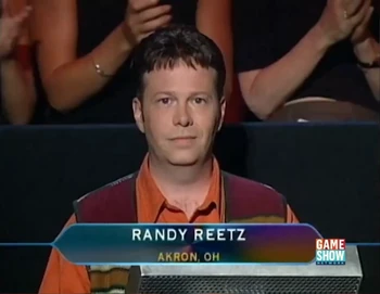 Randy Reetz | Who Wants To Be A Millionaire Wiki | Fandom