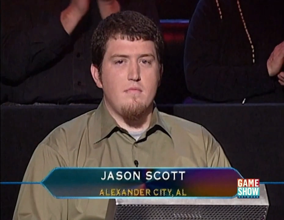 Jason Scott | Who Wants To Be A Millionaire Wiki | Fandom