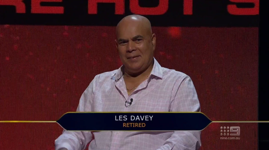 Les Davey | Who Wants To Be A Millionaire Wiki | Fandom