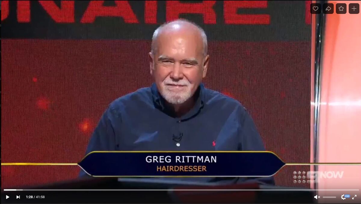 Greg Rittman | Who Wants To Be A Millionaire Wiki | Fandom Greg Rittman | Who Wants To Be A Millionaire Wiki | Fandom