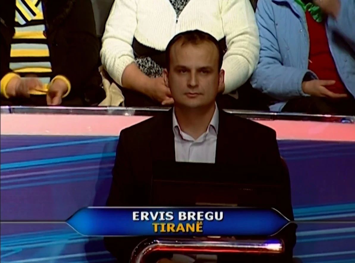 Ervis Bregu | Who Wants To Be A Millionaire Wiki | Fandom
