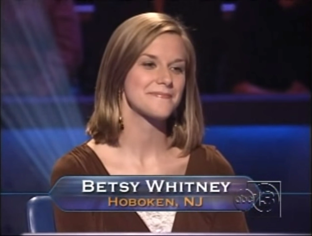 Betsy Whitney | Who Wants To Be A Millionaire Wiki | Fandom