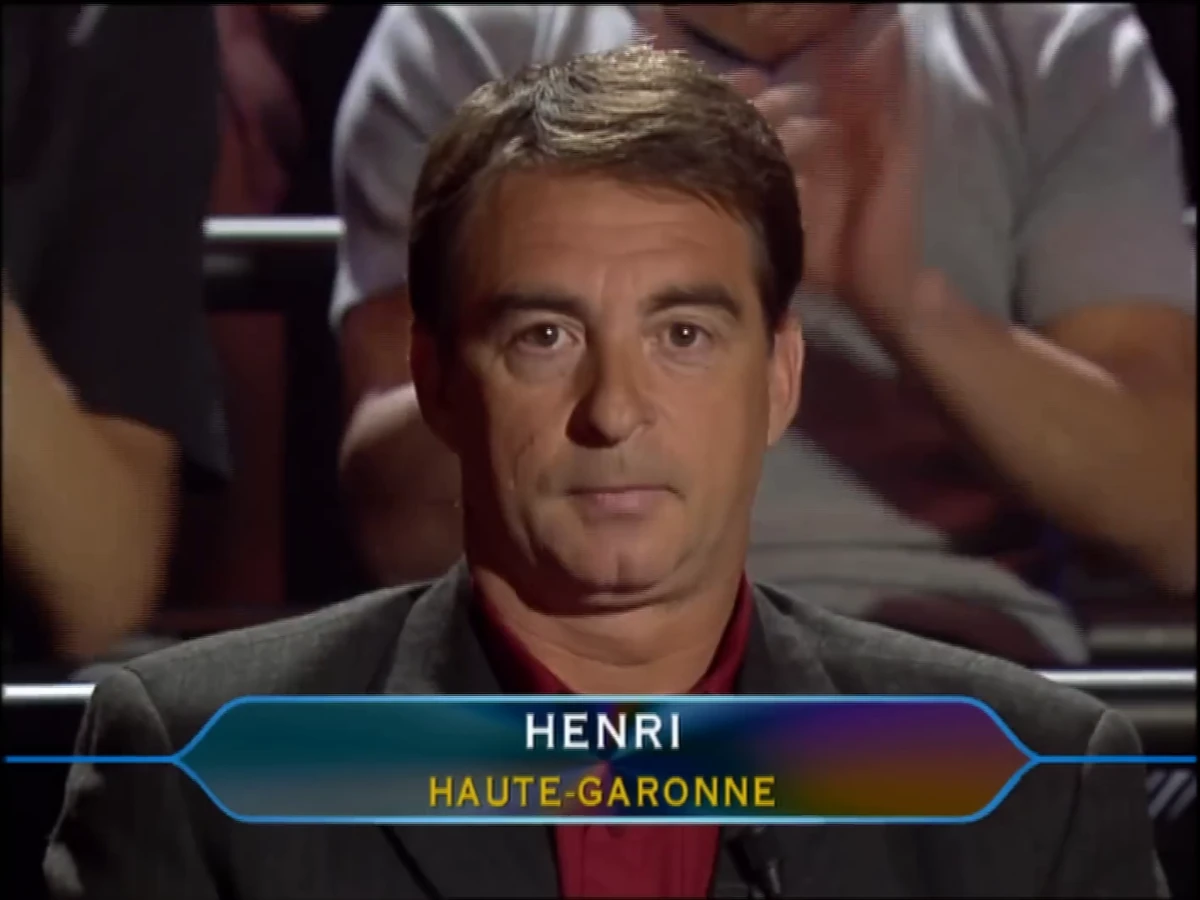 Henri (Pins-Justaret) | Who Wants To Be A Millionaire Wiki | Fandom
