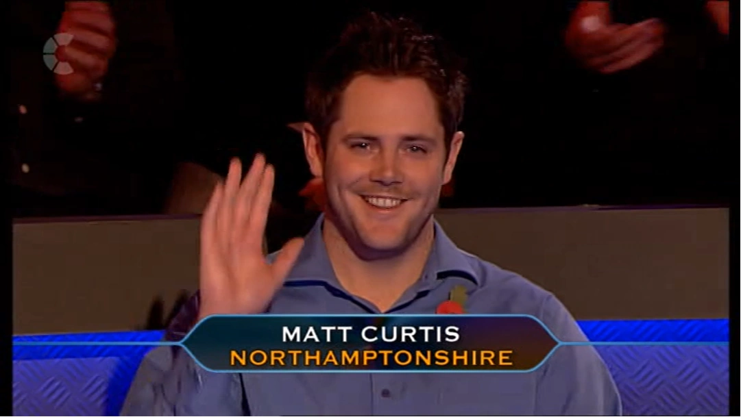 Matt Curtis | Who Wants To Be A Millionaire Wiki | Fandom