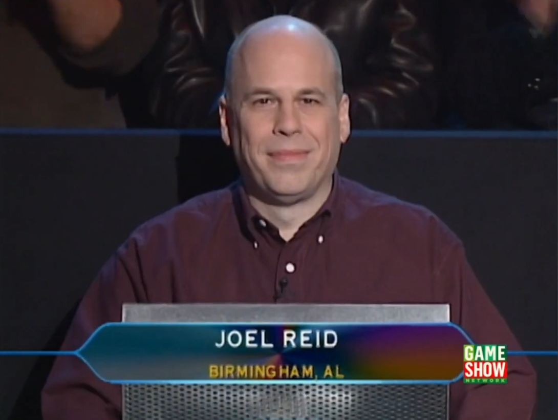 Joel Reid Who Wants To Be A Millionaire Wiki Fandom