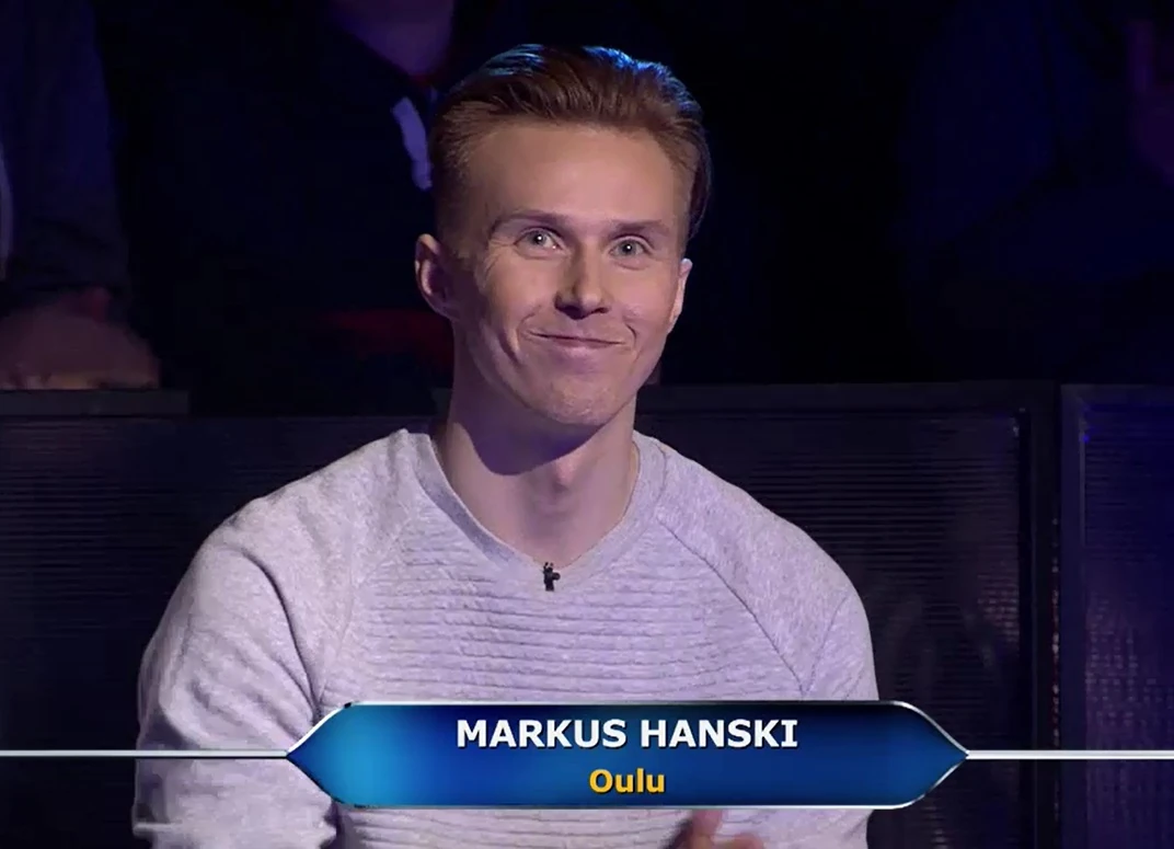 Markus Hanski | Who Wants To Be A Millionaire Wiki | Fandom